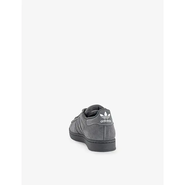 adidas gazelle silver green womens adidas Originals Superstar II Trainer - Grey - Size main image 0