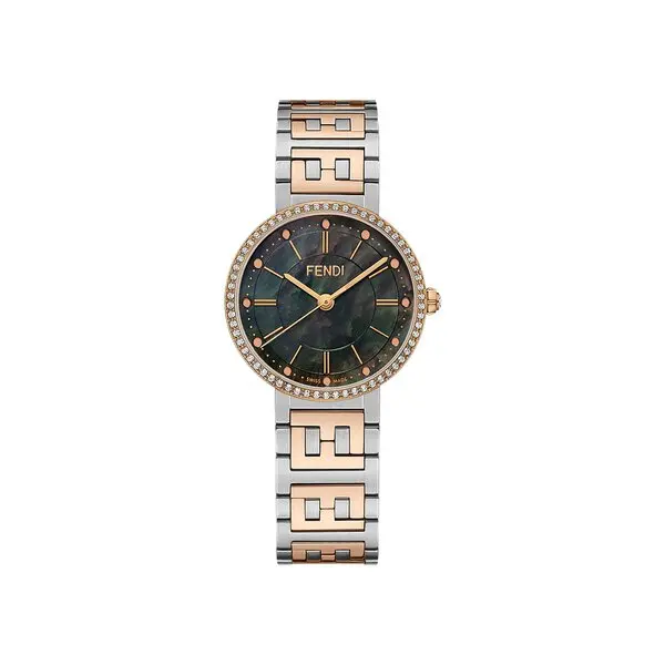 Fendi Forever Diamond Two-tone Watch - Gold