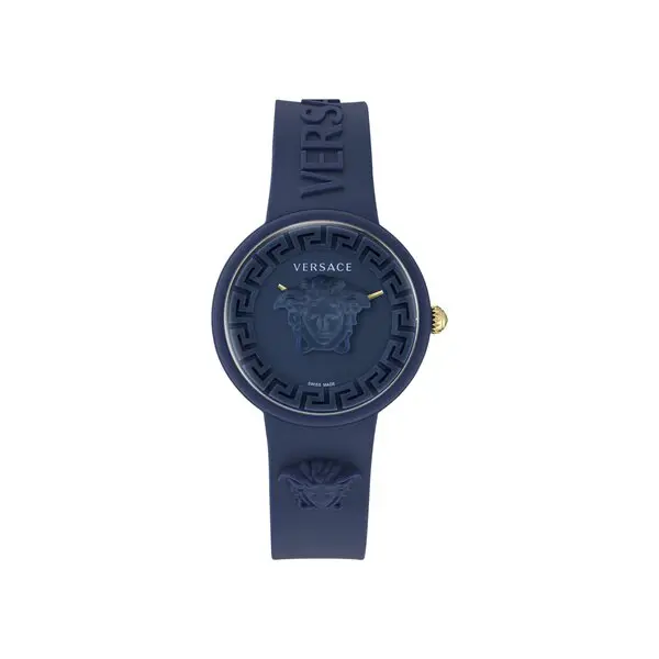 Versace Medusa Pop Silicone Watch - Blue