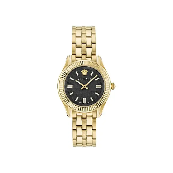 Versace Greca Time Bracelet Watch - Gold