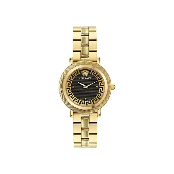 Versace Greca Flourish Bracelet Watch - Gold