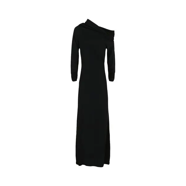FERRAGAMO Long-sleeve Off-the-shoulder Gown