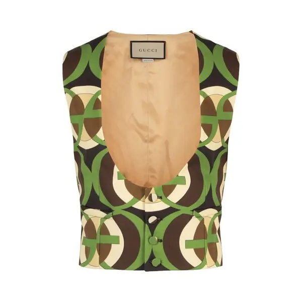 Gucci Patterned Vest