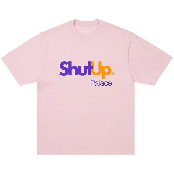 PALACE Shut Up T-shirt - Pink