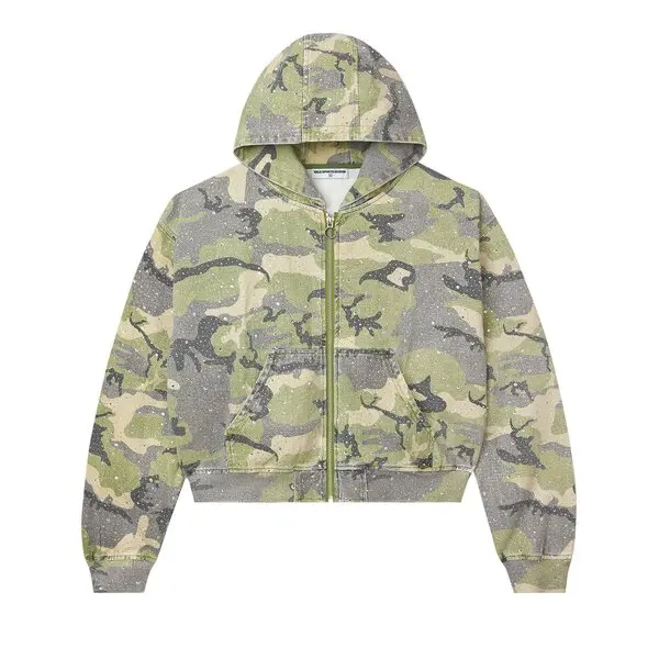 VALE FOREVER Crystal Camo Work Jacket