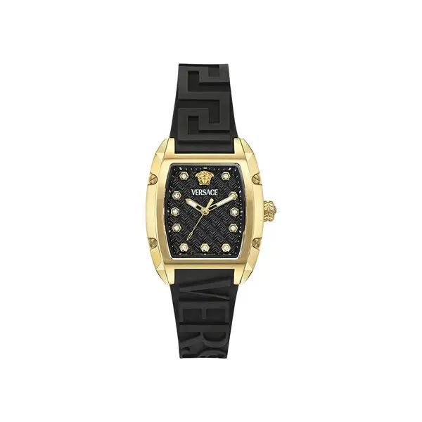 Versace Dominus Diamond Watch - Gold