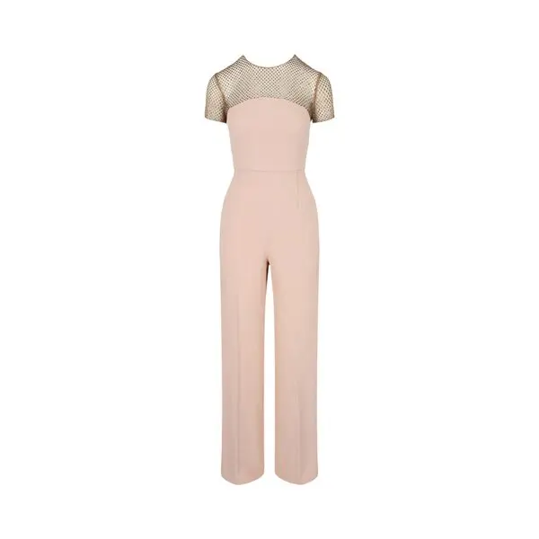 Stella McCartney Alysha Crystal Embellished Jumpsuit - Pink