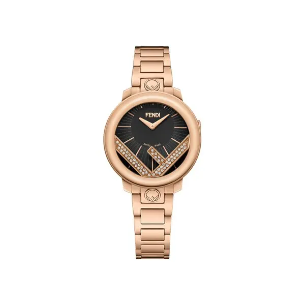 Fendi Run Away Diamond Watch - Gold