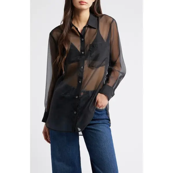 Rails Sofiya Oversized Button-up Shirt