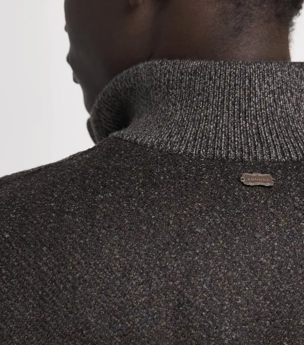 Agnona Wool-cashmere Blend Gilet
