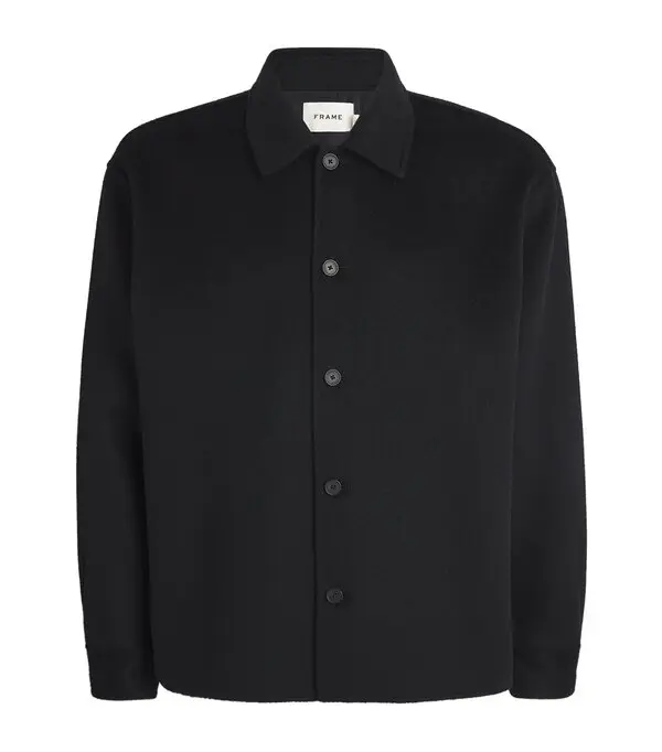 FRAME Wool Double-faced Overshirt