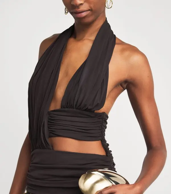 Christopher Esber Jersey Draped Top