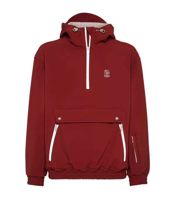 Brunello Cucinelli Water-repellent Mountain Anorak - Red
