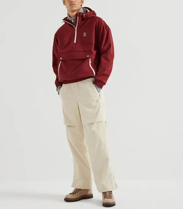 Brunello Cucinelli Water-repellent Mountain Anorak - Red