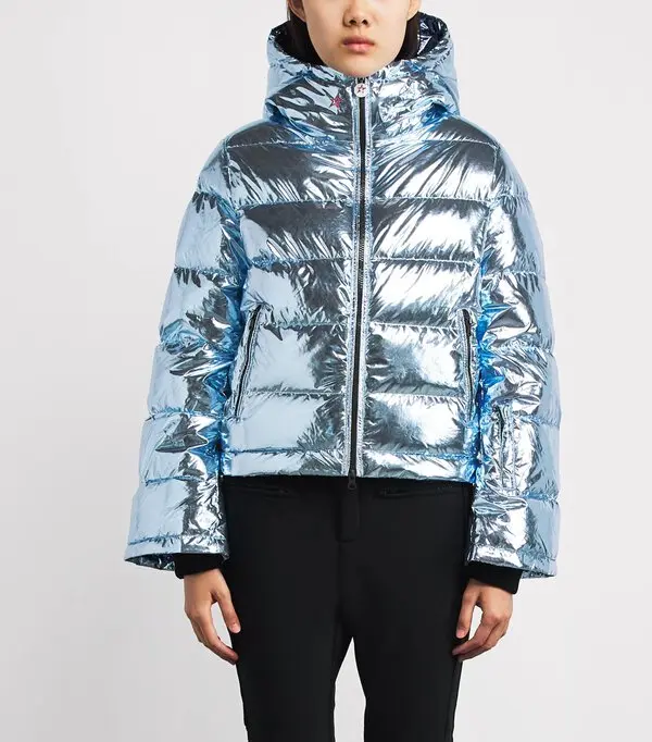 Perfect Moment Polar Flare Down Puffer Jacket - Blue
