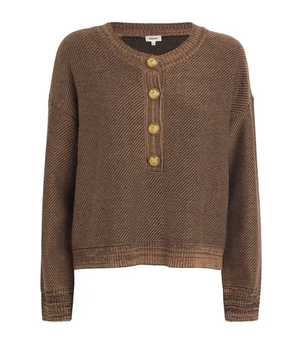 L'AGENCE Haddasah Henley Sweater