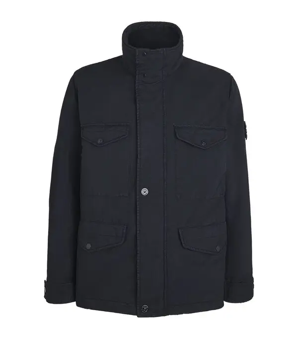 Stone Island Moleskin-lined Compass Field Jacket