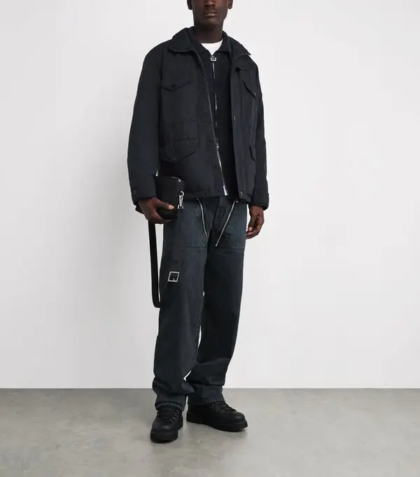 Stone Island Moleskin-lined Compass Field Jacket