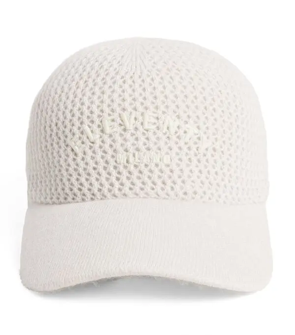 Eleventy Cashmere Baseball Cap - Beige