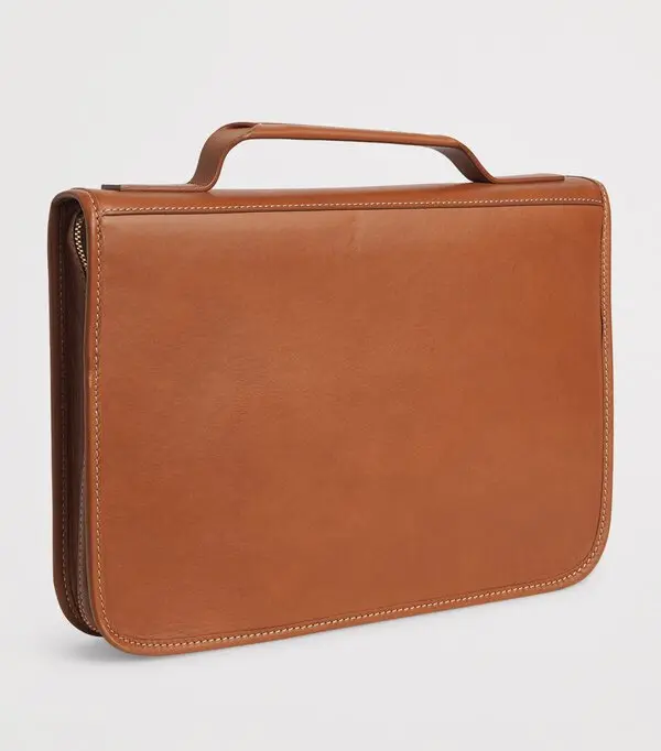 Eleventy Leather Briefcase