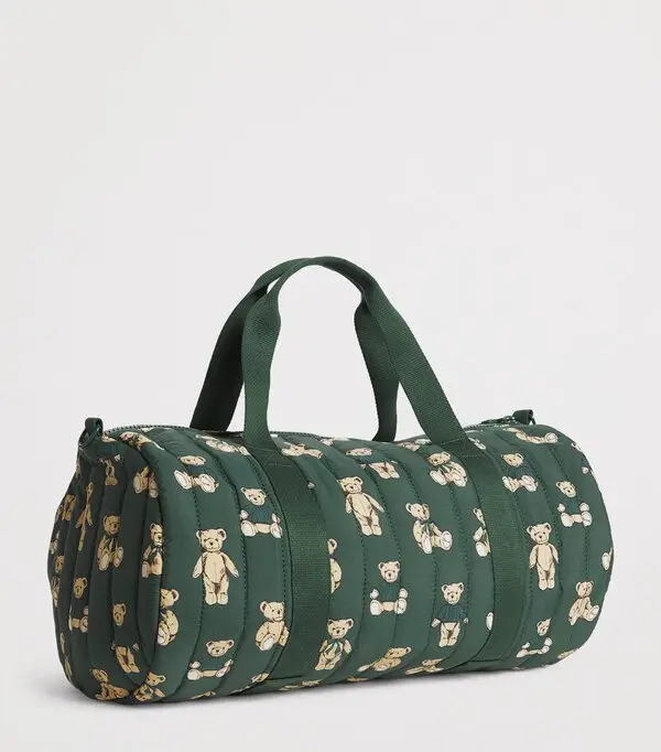 Harrods Quilted Henry Bear Duffle Bag