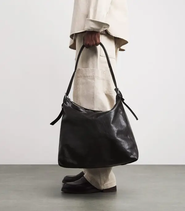 LEMAIRE Calfskin Belted Tote Bag