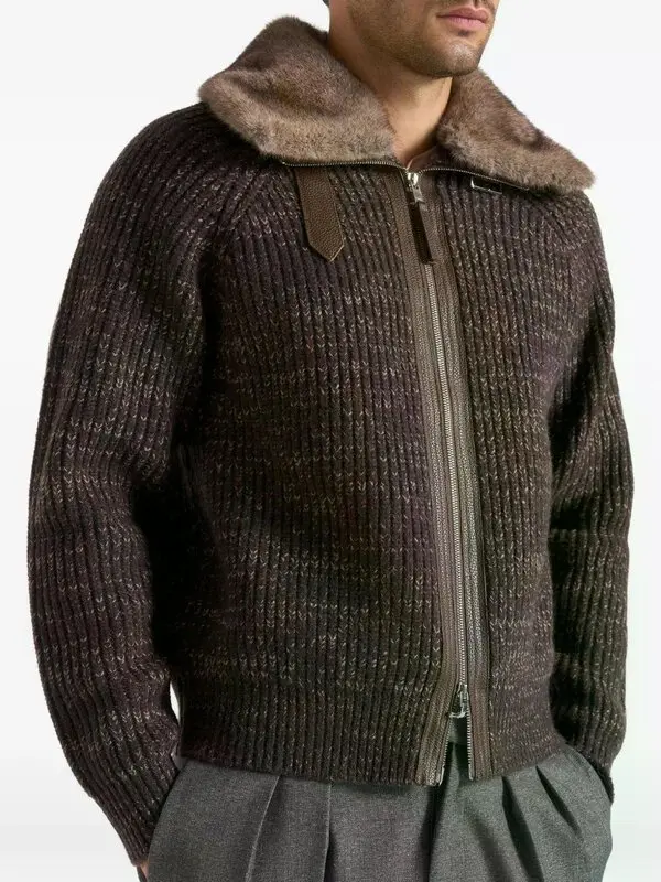 Manière De Voir Zip-up Cardigan