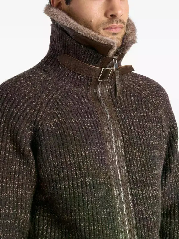 Manière De Voir Zip-up Cardigan