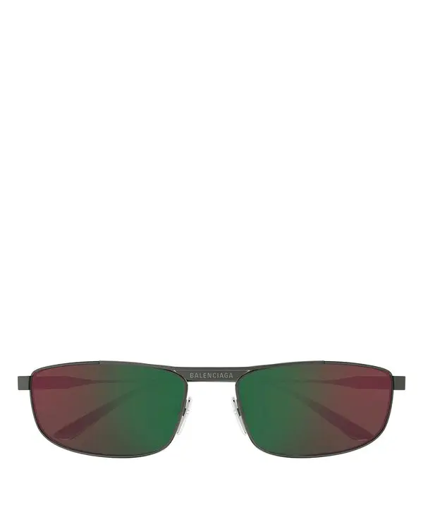 Balenciaga Rectangular Sunglasses, 61mm