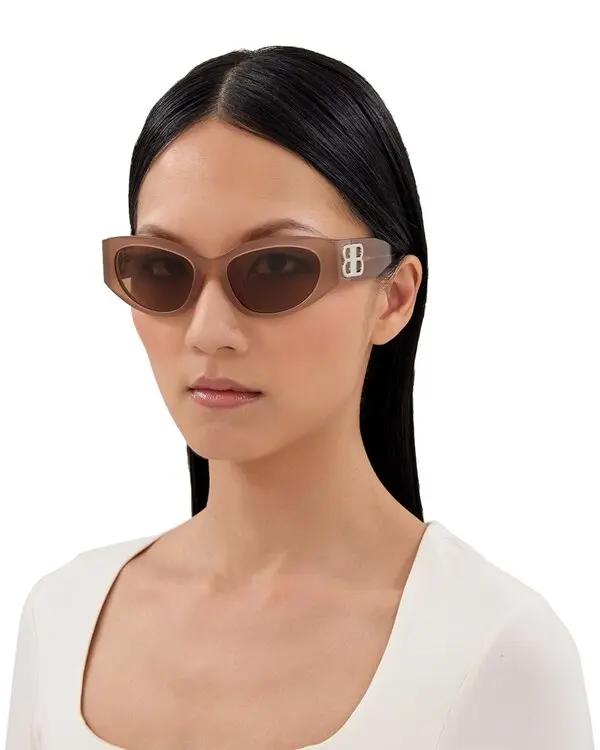 Balenciaga Panthos Sunglasses, 55mm