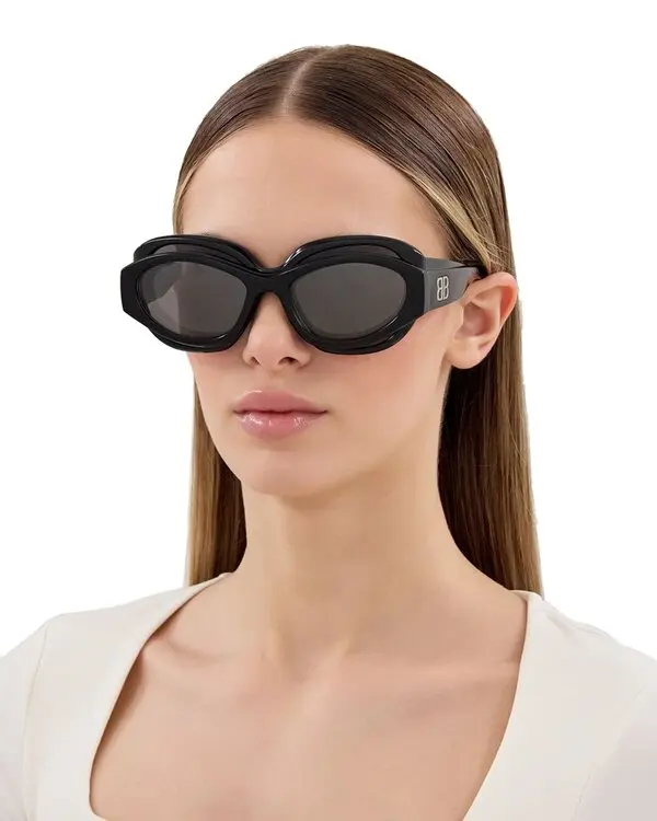Balenciaga Cat Eye Sunglasses, 59mm