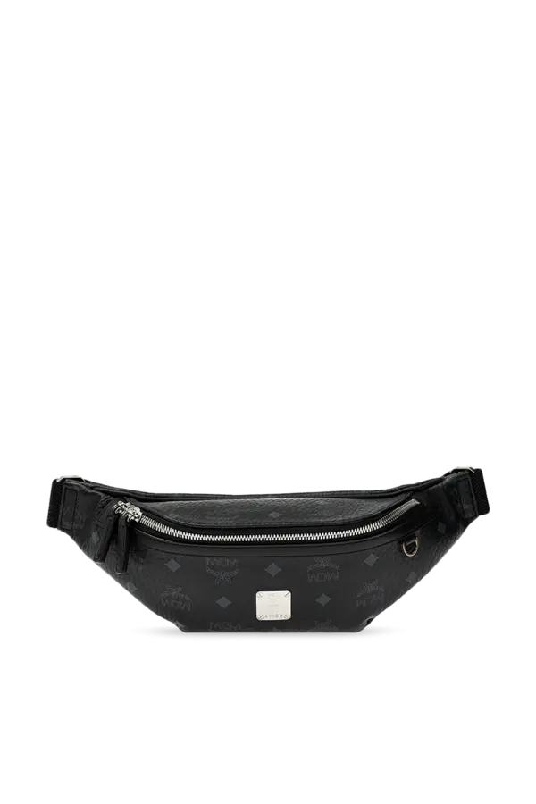 Mcm Visetos Belt Bag - Black