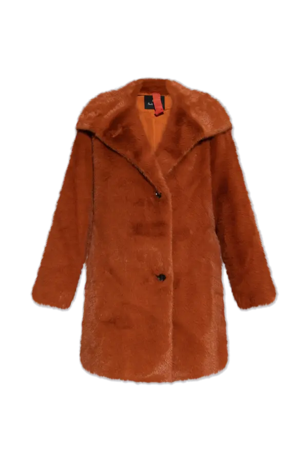 Paul Smith Faux Fur Overcoat