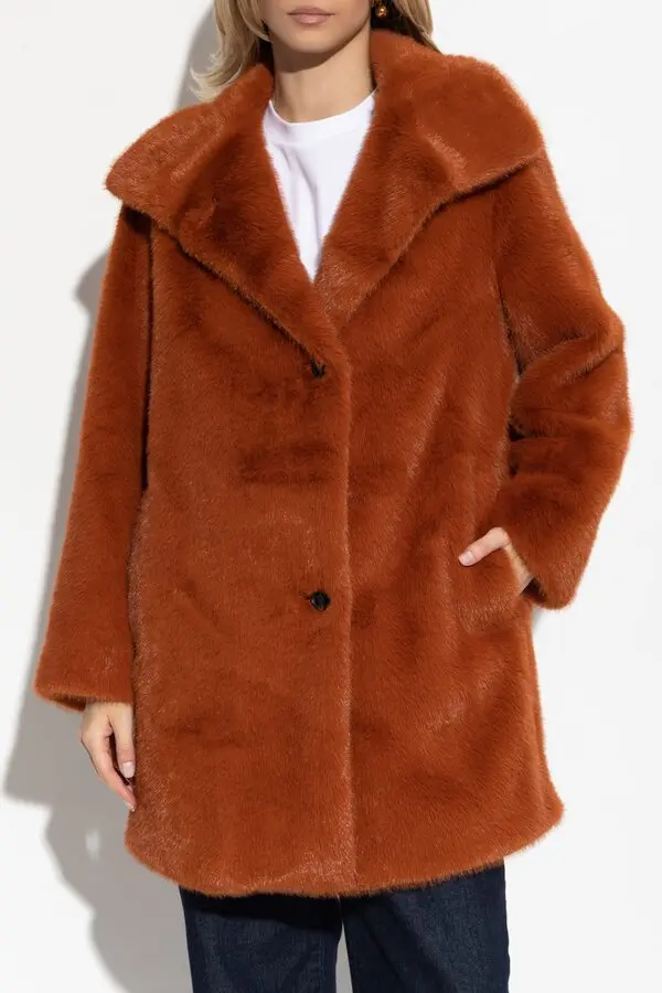 Paul Smith Faux Fur Overcoat