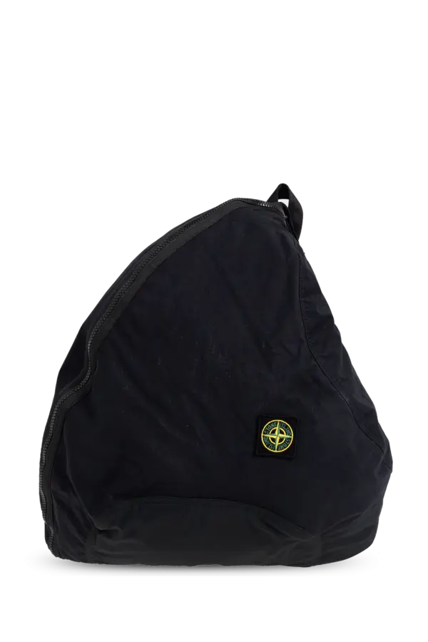 Stone Island Shoulder Backpack - Black