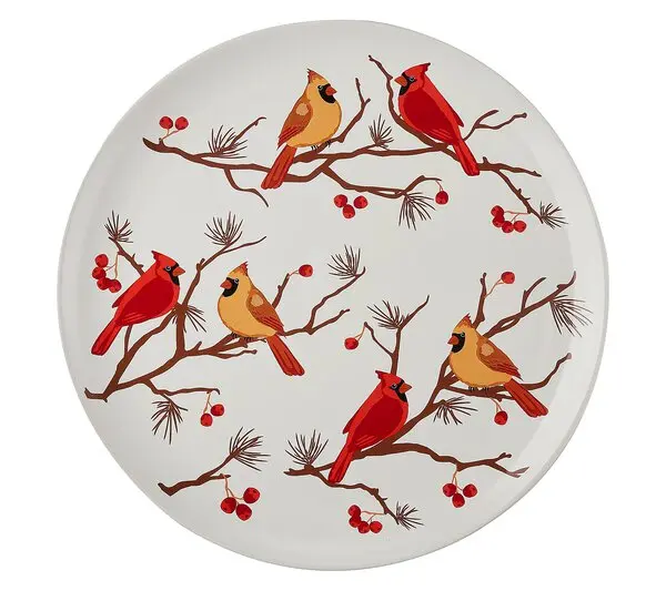 TEMP-TATIONS Seasonal 14' Round Platter - One-color