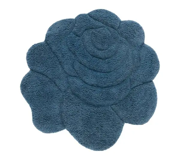 SAFAVIEH Novelty Hand Tufted Wool 6' X 6' Rose Rug - One-color