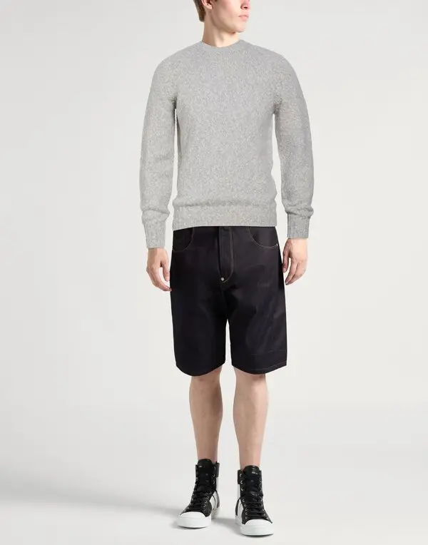 DRUMOHR Lambswool Sweater - Light Grey