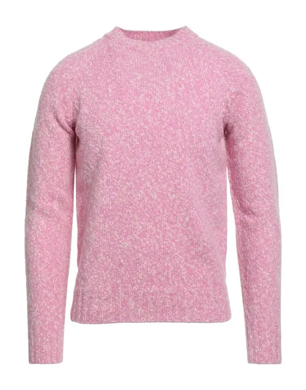 DRUMOHR Lambswool Crewneck Sweater - Pink