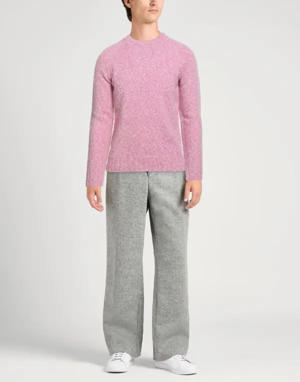 DRUMOHR Lambswool Crewneck Sweater - Pink