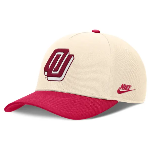 Nike Oklahoma Primetime Rise Academic Adjustable Cap - Brown