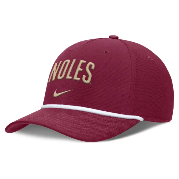 Nike Florida State Primetime Rise Campus Adjustable Cap - Red