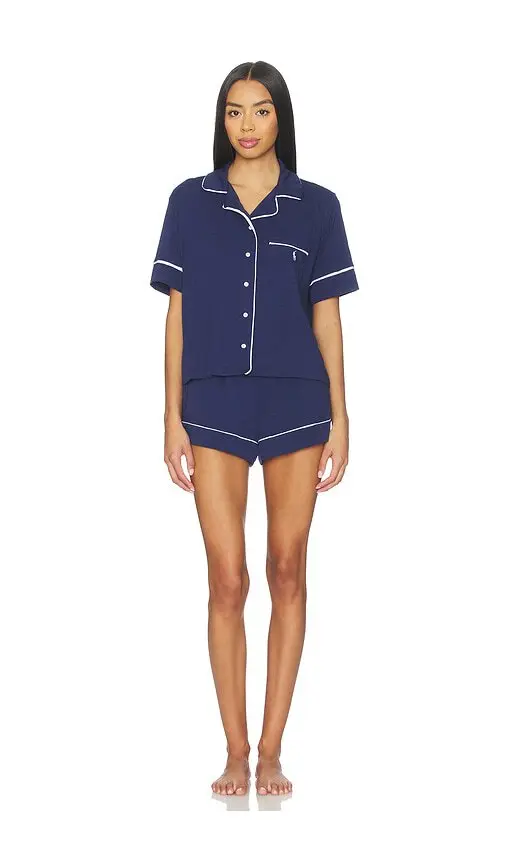 Polo Ralph Lauren Short Sleeve & Short Pj Set - Navy