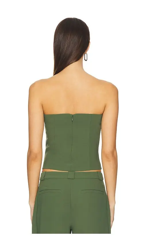 Amanda Uprichard X Soho Top - Fern