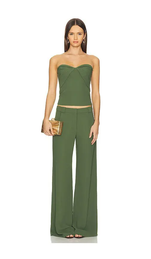 Amanda Uprichard X Soho Top - Fern