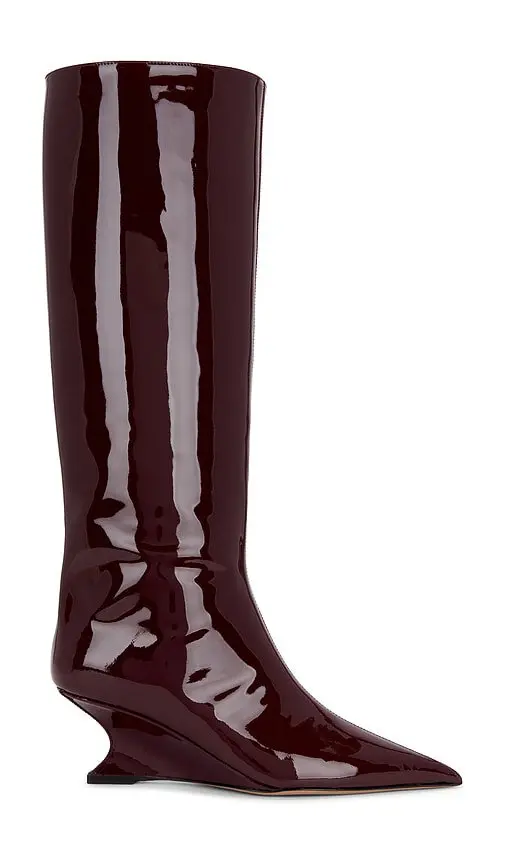 Paris Texas Nina 50 Boots - Pinot Noir