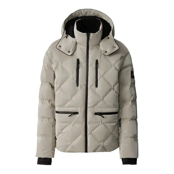 Mackage Cillian-glo High-gloss Down Ski Jacket - Taupe