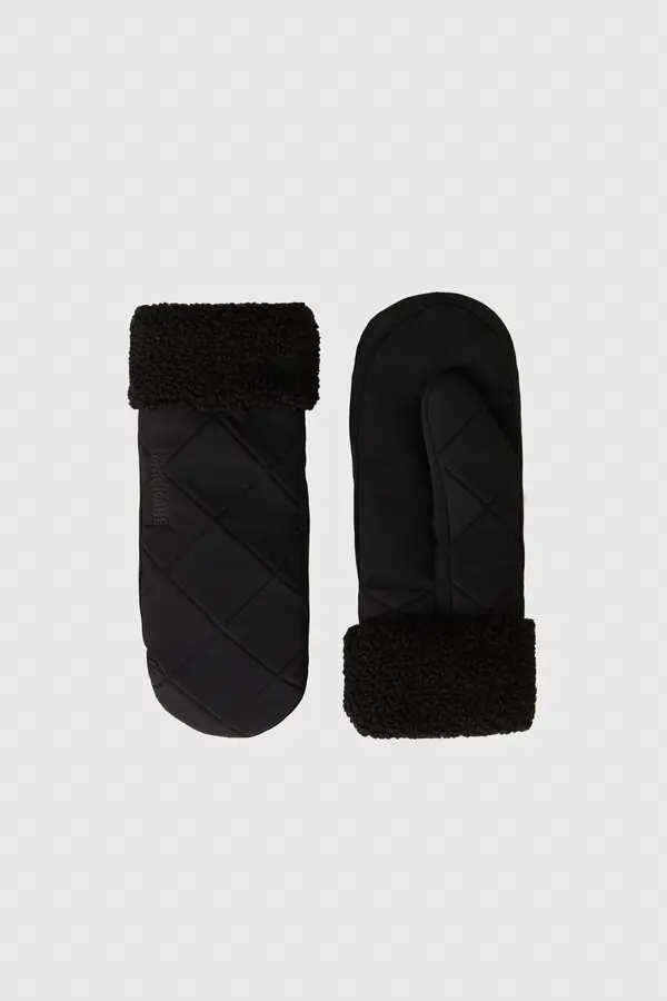 Mackage Jazmina-ski Quilted Ski Mittens - Black