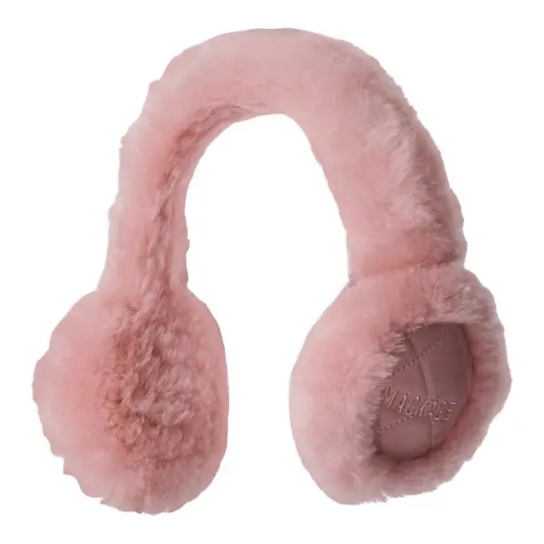 Mackage Shearling Down Earmuffs - Blush