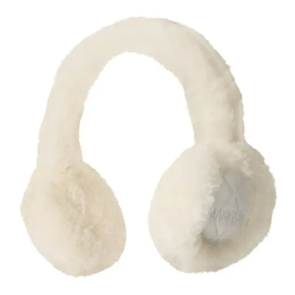 Mackage Shearling Down Earmuffs - Off White